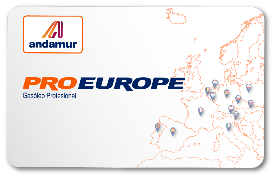 Tarjeta de combustible ANDAMUR PROBON